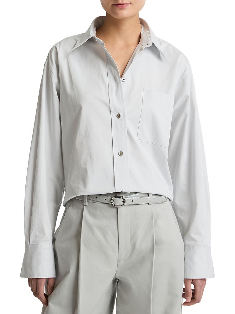 VINCE Vince Avery Mid-Rise Italian Stretch-Cotton Chino Pant